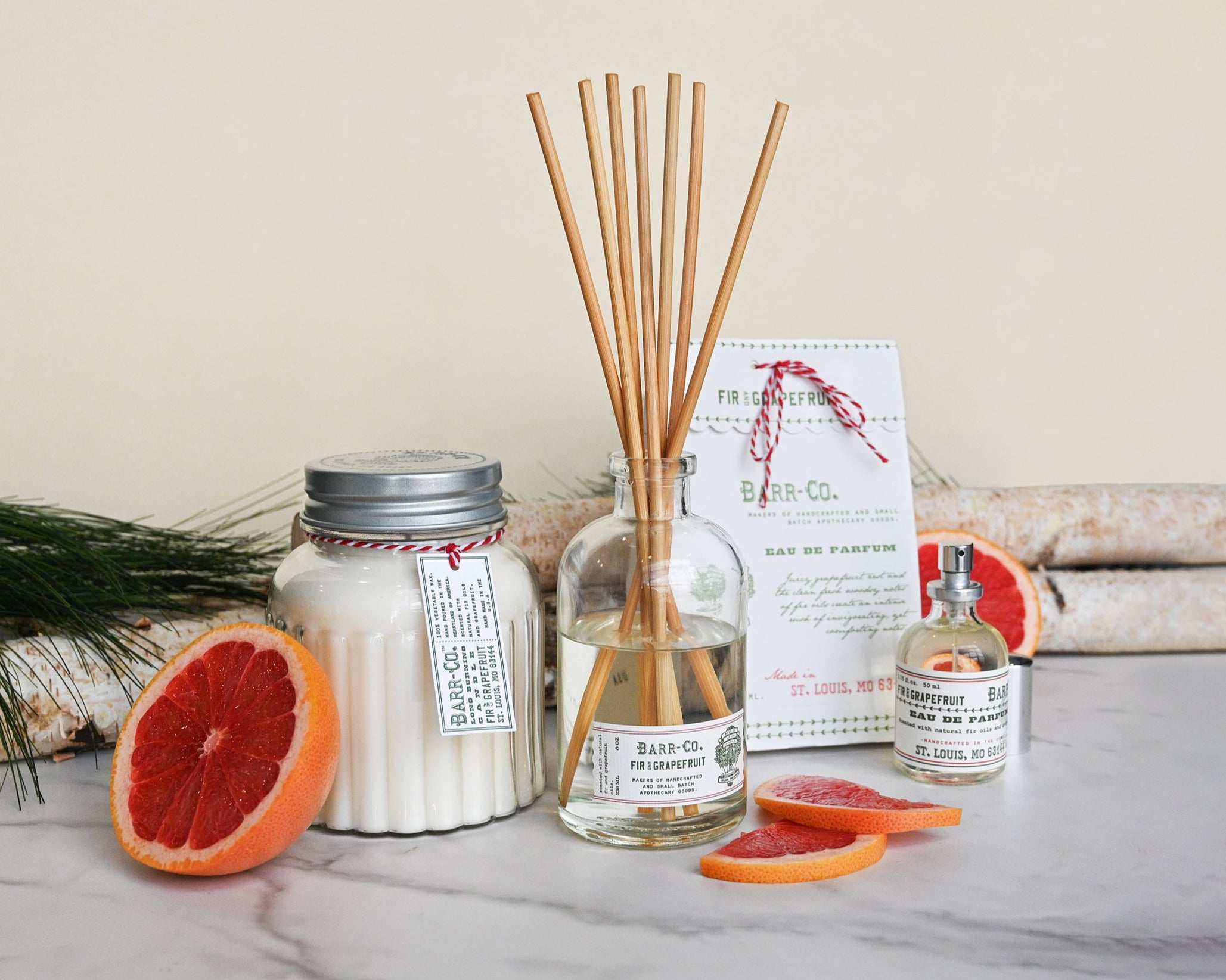 Fir & Grapefruit | K. Hall Studio