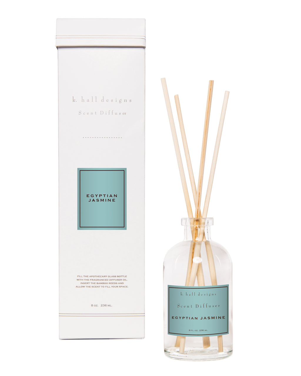 Egyptian Jasmine Scent Diffuser Kit | K. Hall Studio